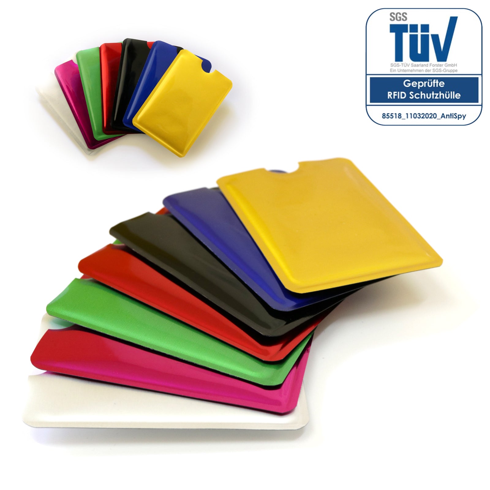 RFID blocking sleeves for cards and ID cards | data theft protection ...